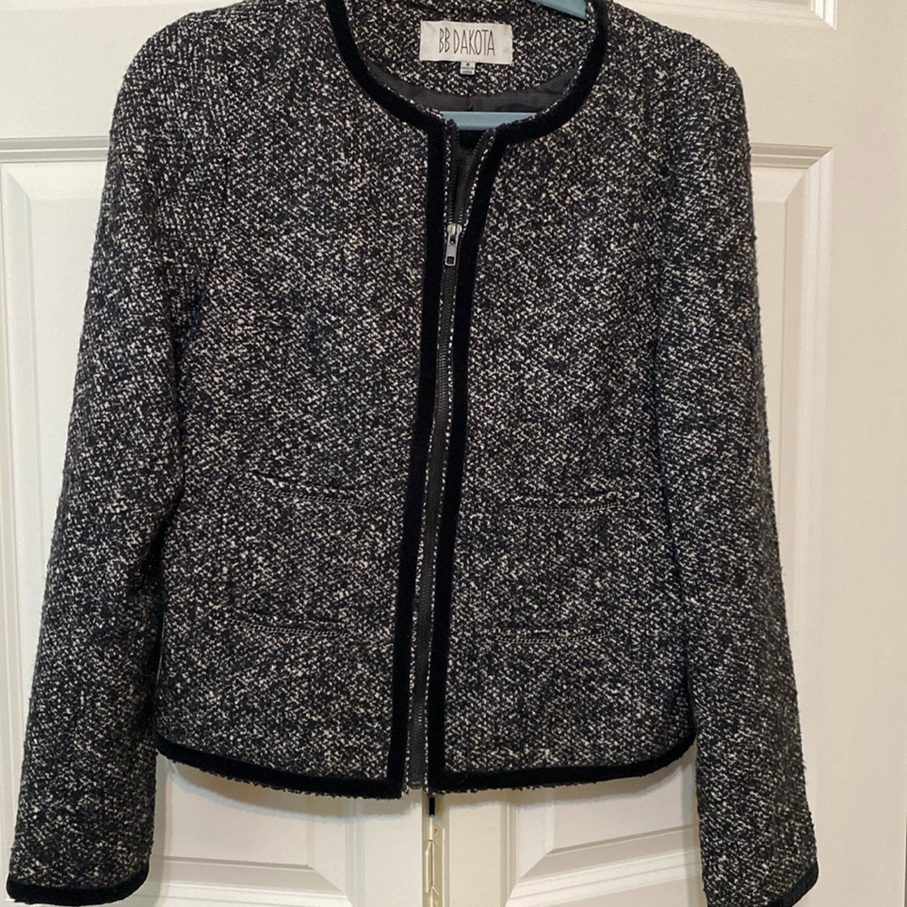 Fully Lined Tweed Jacket - Gem